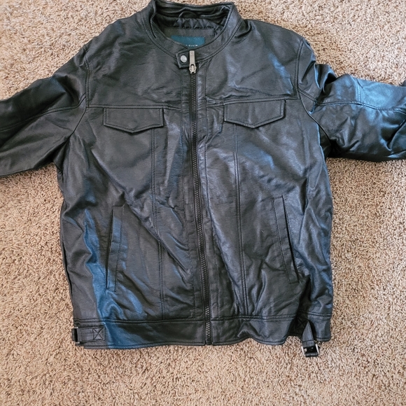 Perry Ellis | Jackets & Coats | Perry Ellis Faux Leather Jacket | Poshmark